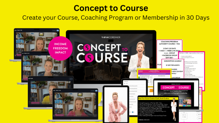 Concept To Course