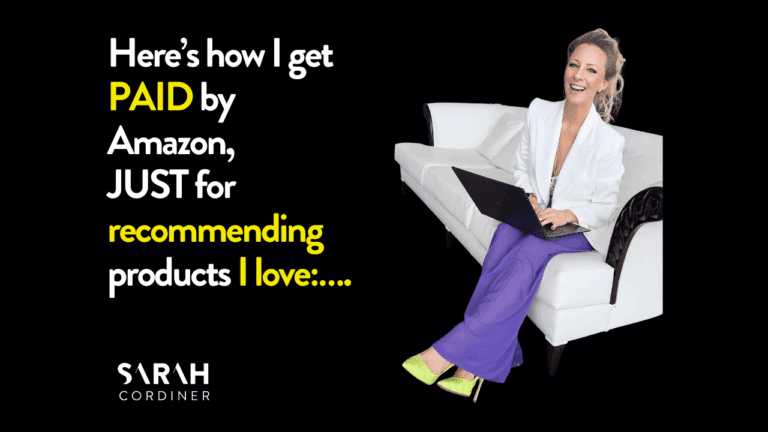 Here’s how I get PAID by Amazon, JUST for recommending products I love:….